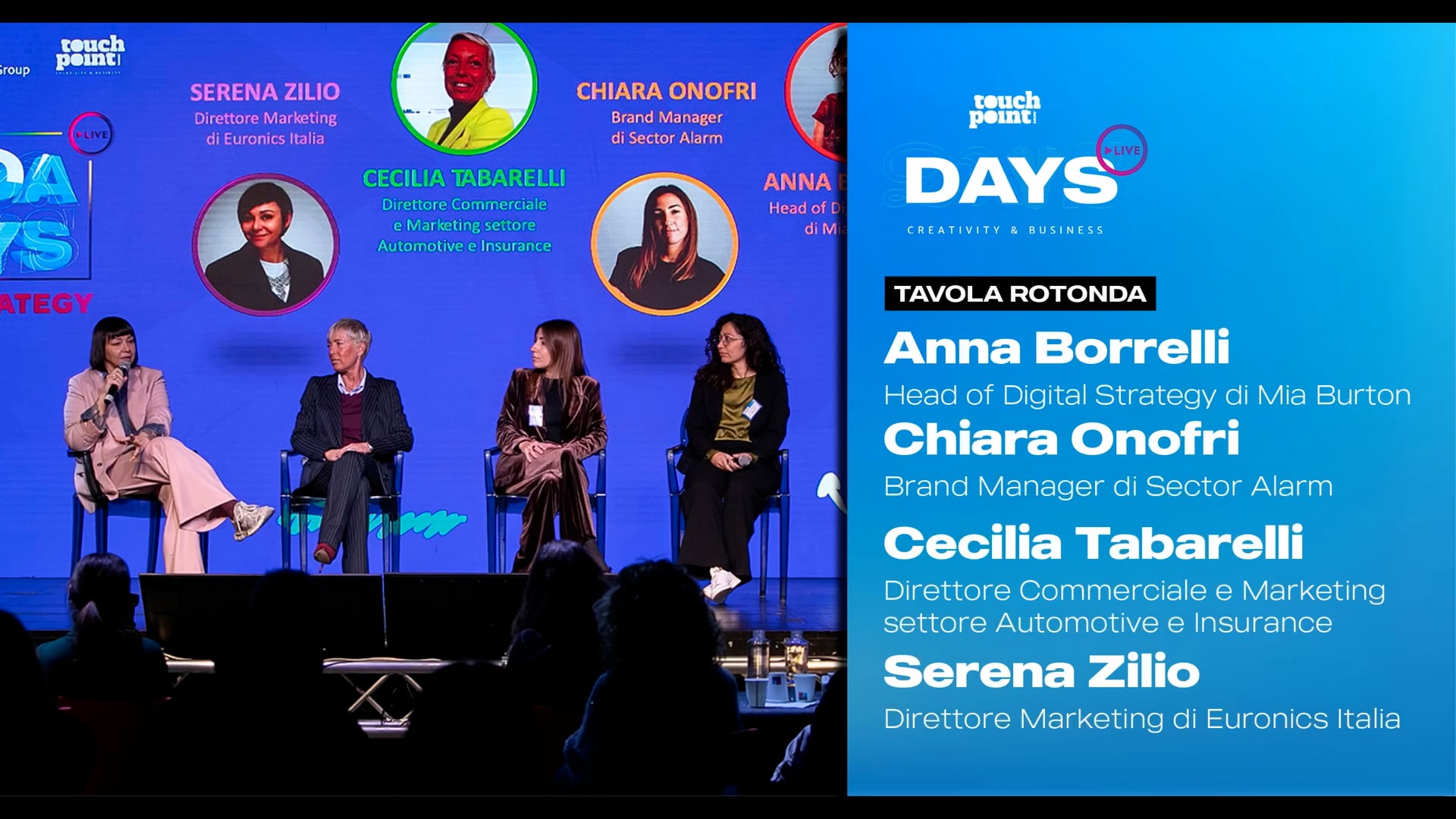 Touchpoint Days Strategy 2025. Tavola rotonda “Il cliente al centro ...